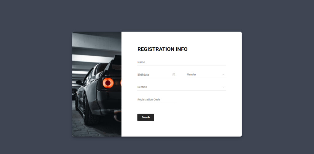 Free Registration Form Template For Website - BestTemplatess ...