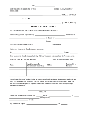 Probate Letter Templates - BestTemplatess - BestTemplatess