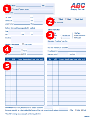 Roofing Work Order Template - BestTemplatess - BestTemplatess
