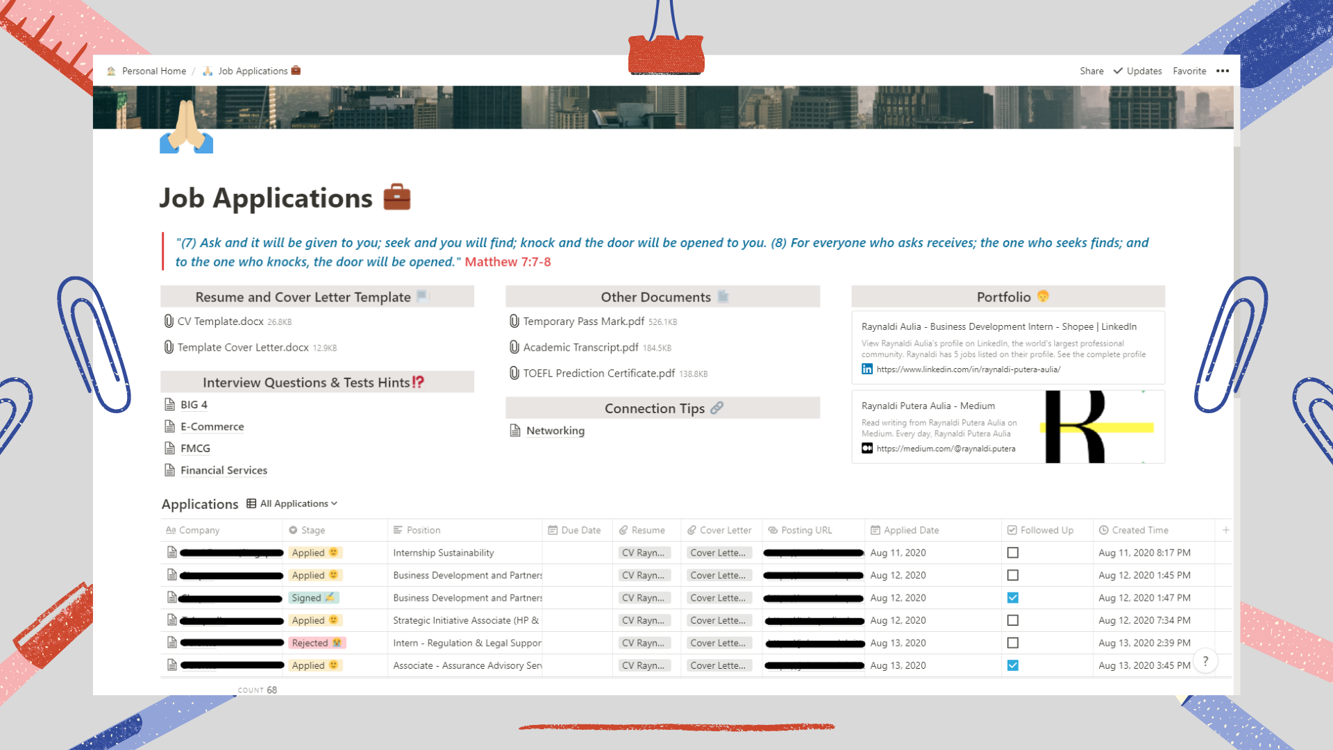Job Application Template - BestTemplatess - BestTemplatess