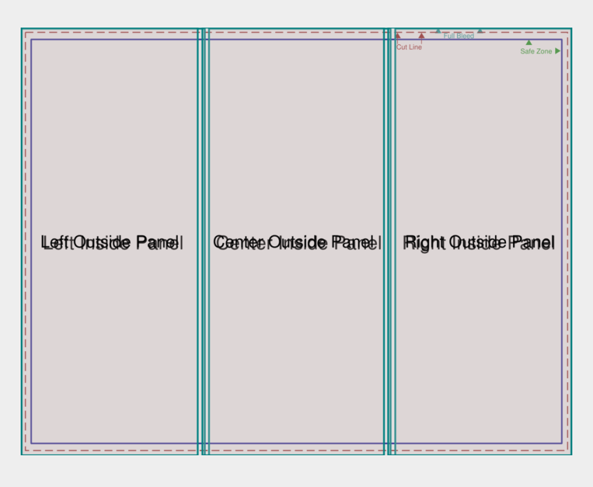 6 Panel Brochure Template - BestTemplatess - BestTemplatess