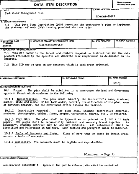 Task Order Management Plan Template - BestTemplatess - BestTemplatess