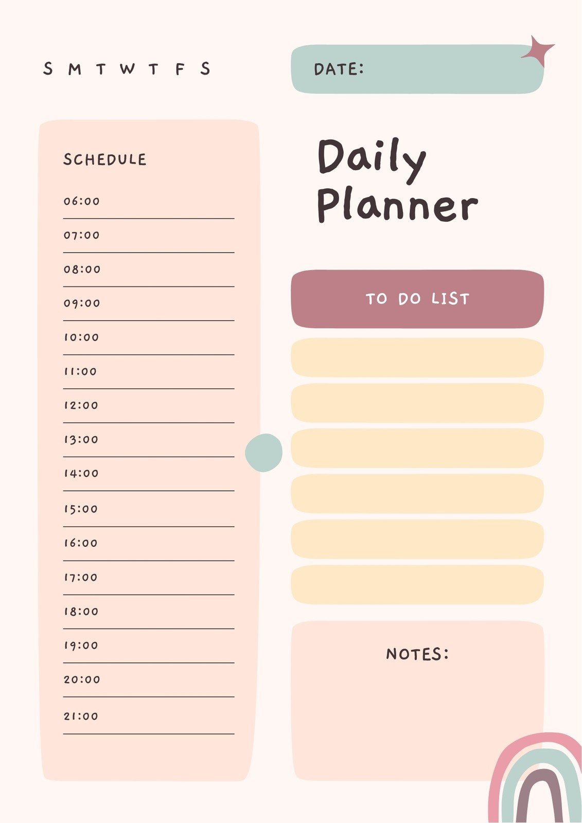 Free Editable Schedule Template - BestTemplatess - BestTemplatess