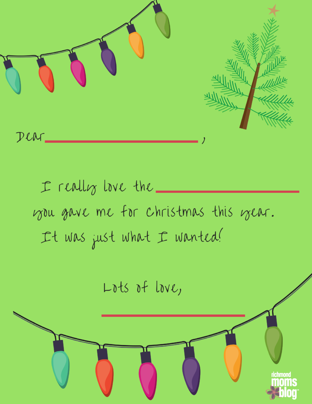 Christmas Gifts Thank You Note Templates - BestTemplatess - BestTemplatess