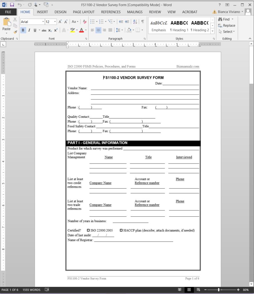 Vendor Form Template - BestTemplatess - BestTemplatess