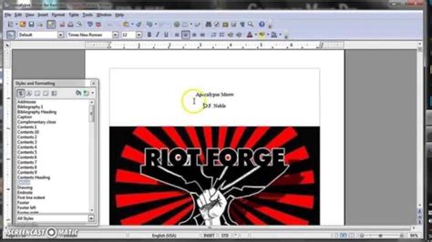 Openoffice Book Template - BestTemplatess - BestTemplatess