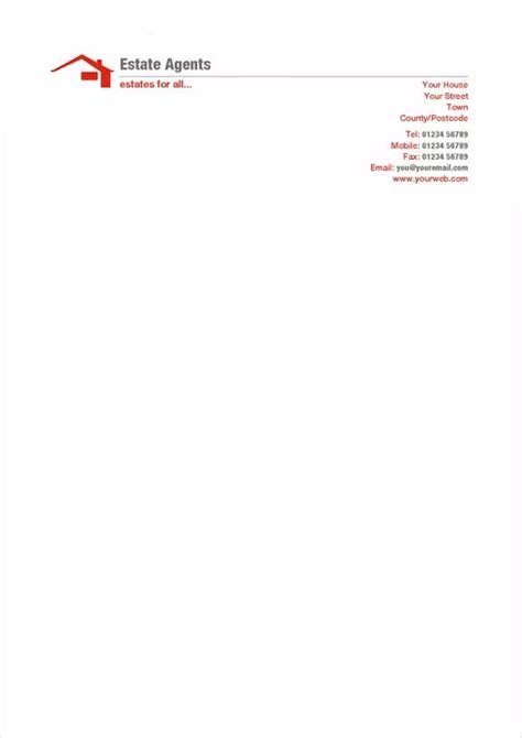 Builders Letterhead Template - BestTemplatess - BestTemplatess