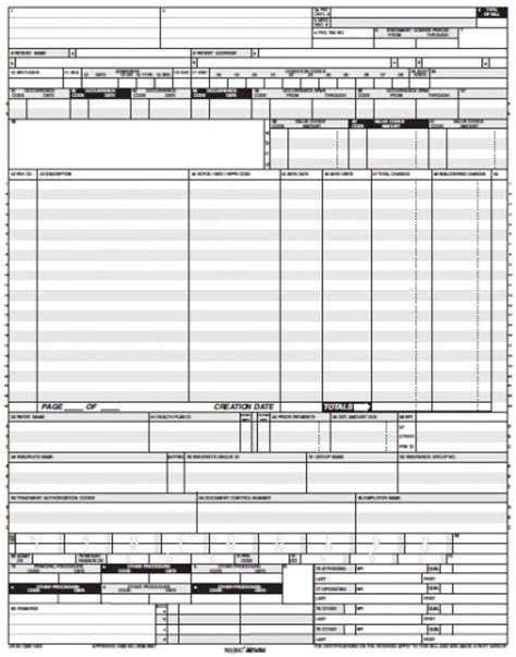 Ub 04 Form Template - BestTemplatess - BestTemplatess