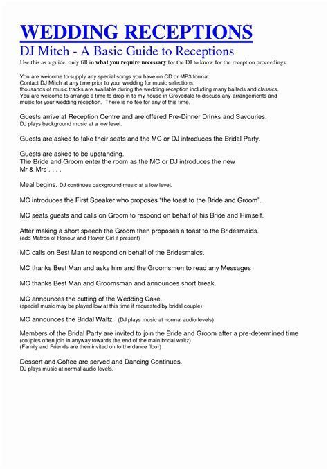 Wedding Mc Script Template - BestTemplatess - BestTemplatess