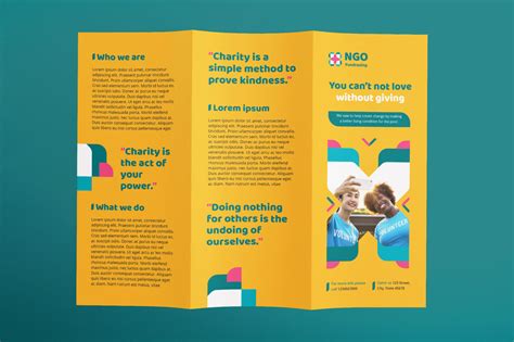 Ngo Brochure Templates - BestTemplatess - BestTemplatess