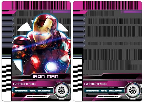 Kamen Rider Decade Card Template - BestTemplatess - BestTemplatess