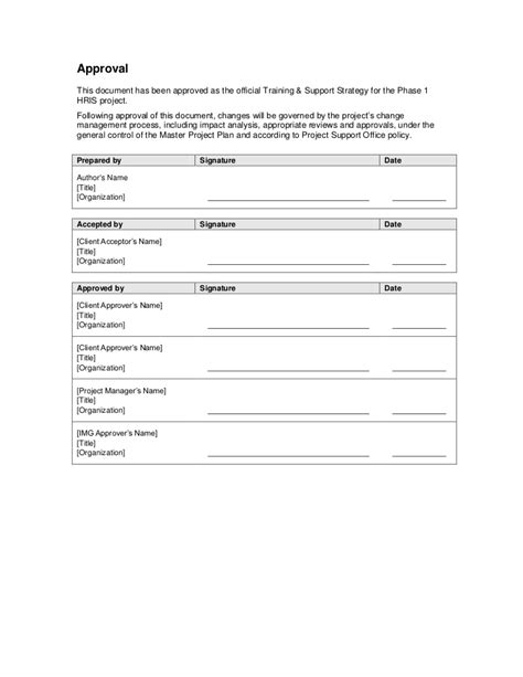 Project Approval Form Template - BestTemplatess - BestTemplatess