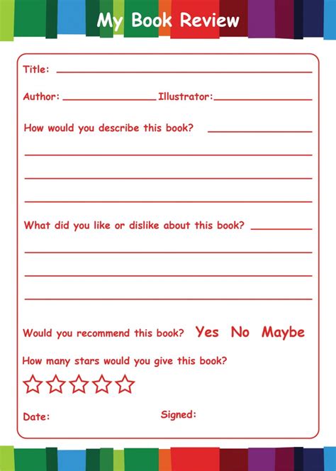How To Write A Book Review Template - BestTemplatess - BestTemplatess
