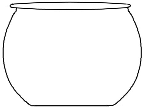 Free Printable Fish Bowl Template - BestTemplatess - BestTemplatess