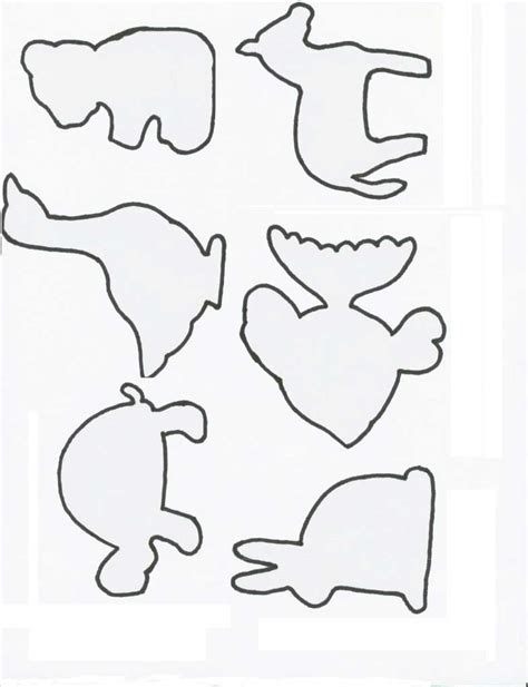 Templates Of Animals To Cut Out - BestTemplatess - BestTemplatess