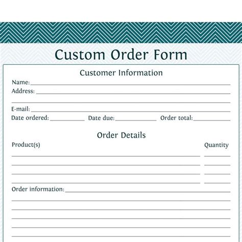 Trade Show Order Form Template - BestTemplatess - BestTemplatess