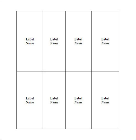 Box File Label Template Word - BestTemplatess - BestTemplatess