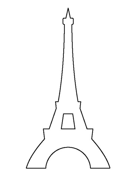 Eiffel Tower Cake Template - BestTemplatess - BestTemplatess