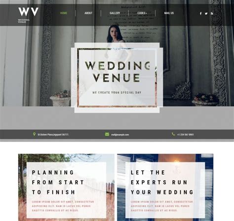 Free Wedding Website Templates Dreamweaver - BestTemplatess ...