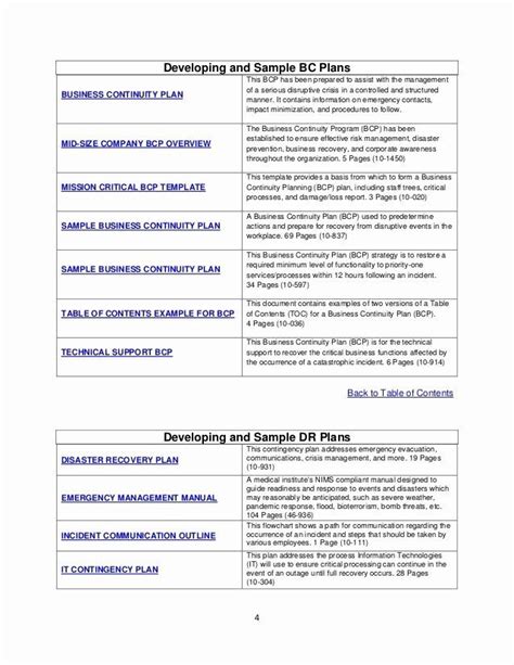 Itil Disaster Recovery Plan Template - BestTemplatess - BestTemplatess