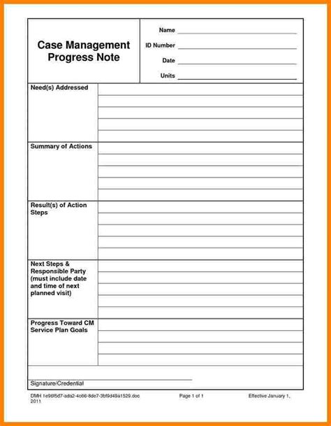 Social Work Case Management Plan Template - BestTemplatess - BestTemplatess