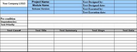 Test Case Template For Web Application - BestTemplatess - BestTemplatess