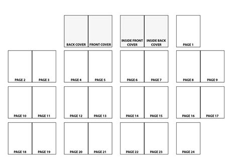 Magazine Flat Plan Template - BestTemplatess - BestTemplatess