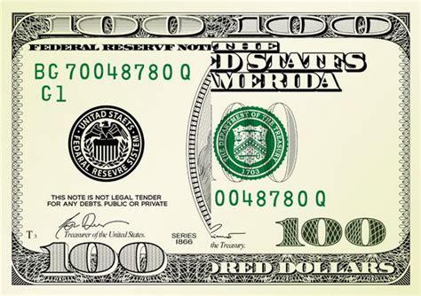 100 Dollar Bill Drop Card Template - BestTemplatess - BestTemplatess