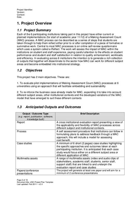 Draft Project Plan Template - BestTemplatess - BestTemplatess