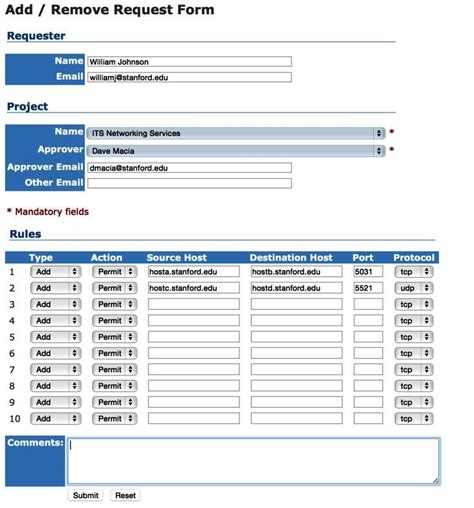 Website Change Request Form Template - BestTemplatess - BestTemplatess