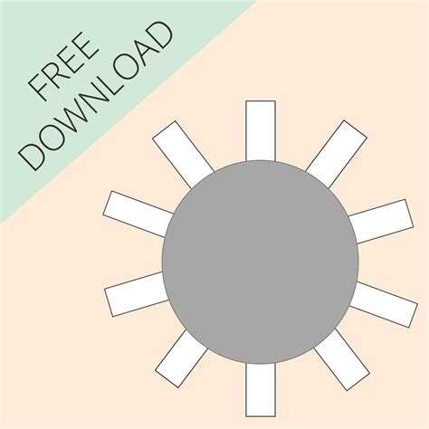 Round Table Plan Template - BestTemplatess - BestTemplatess