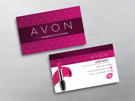 Avon Business Card Template - BestTemplatess - BestTemplatess