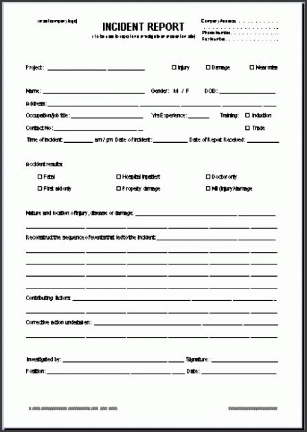 Theft Report Form Template - BestTemplatess - BestTemplatess