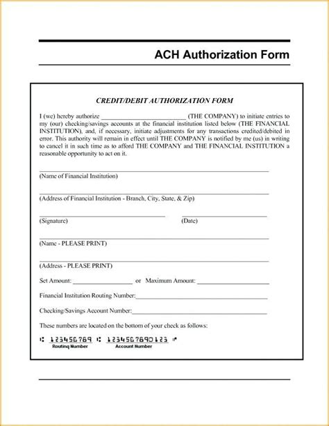 Ach Forms Templates - BestTemplatess - BestTemplatess