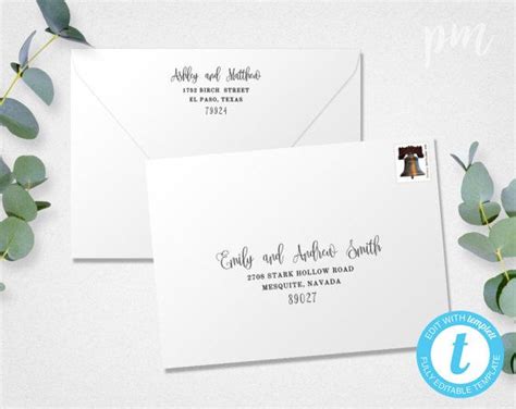 A1 Envelope Template - BestTemplatess - BestTemplatess