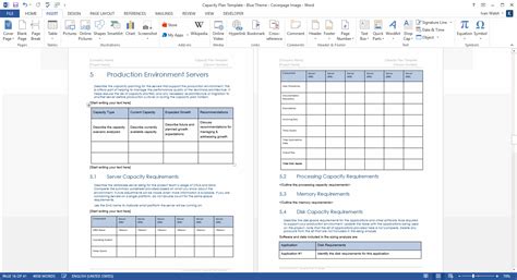Infrastructure Capacity Planning Template - BestTemplatess - BestTemplatess