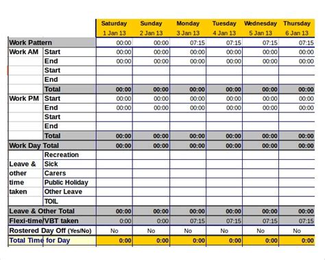 Excel Templates For Time Tracking - BestTemplatess - BestTemplatess