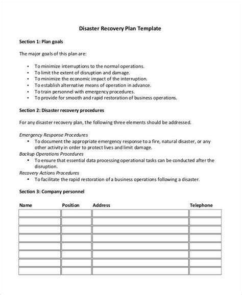 Sales Recovery Plan Template - BestTemplatess - BestTemplatess