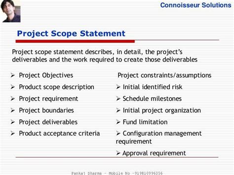 Project Scope Statement Template Pmbok - BestTemplatess - BestTemplatess