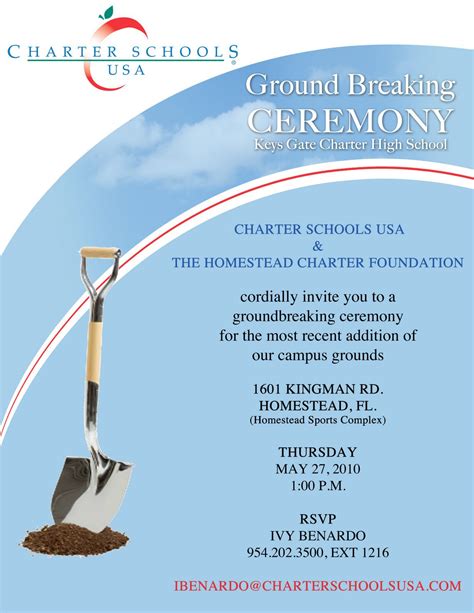 Groundbreaking Ceremony Invitation Templates - BestTemplatess ...