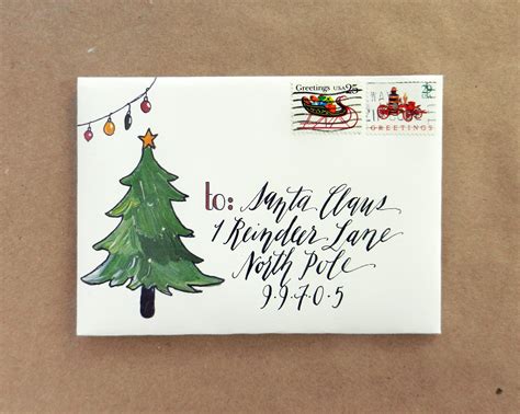 Holiday Envelope Templates - BestTemplatess - BestTemplatess