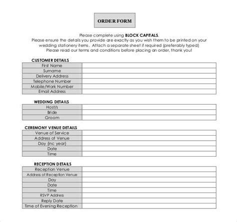 Wedding Running Order Template - BestTemplatess - BestTemplatess