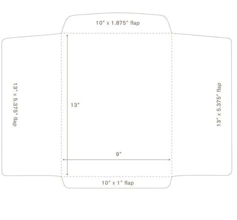 Catalog Envelope Template - BestTemplatess - BestTemplatess