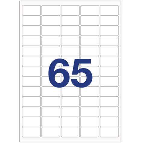Label Templates 65 Per Sheet - BestTemplatess - BestTemplatess