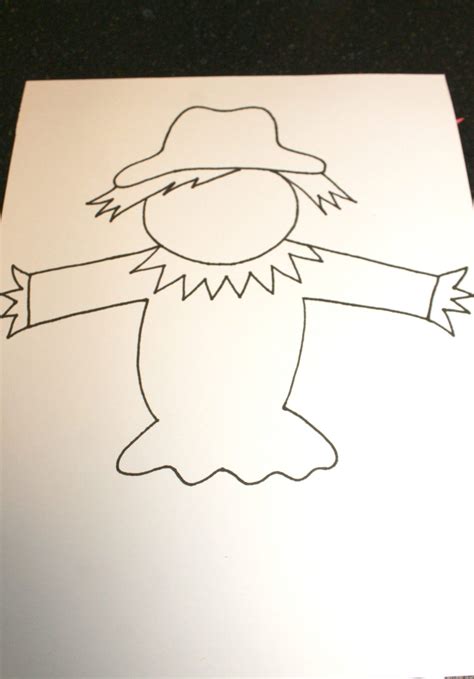 Printable Scarecrow Template - BestTemplatess - BestTemplatess