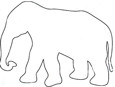 Animal Outlines Templates - BestTemplatess - BestTemplatess