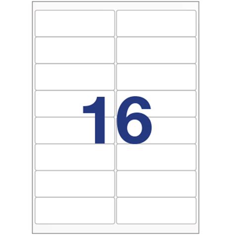 Label Template 16 Per Sheet - BestTemplatess - BestTemplatess