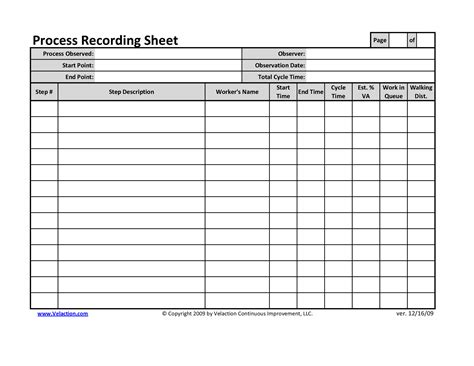 Recording Track Sheet Template - BestTemplatess - BestTemplatess