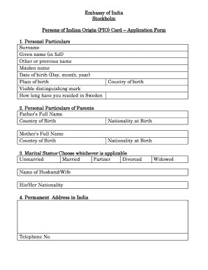 Personal Particulars Form Template - BestTemplatess - BestTemplatess