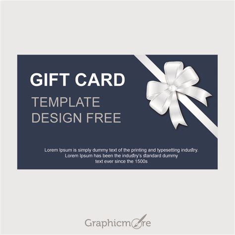 Free Gift Card Design Template - BestTemplatess - BestTemplatess